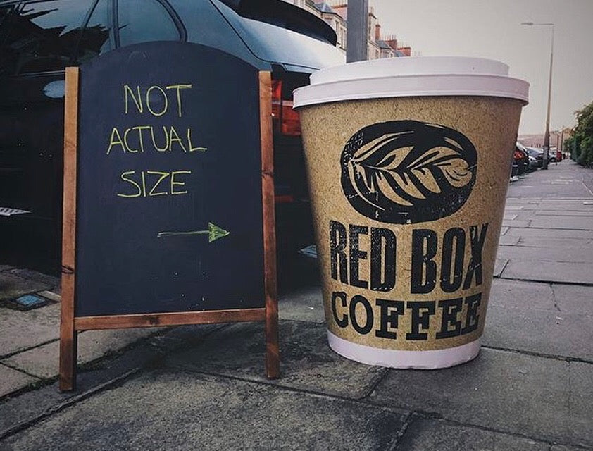 Go sustainable against single-use cups! – Red Box Coffee
