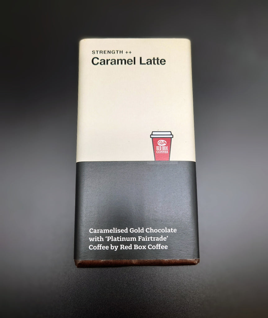 Red Box Caramel Latte Chocolate Bar (Collaboration with Quirky) – Red ...