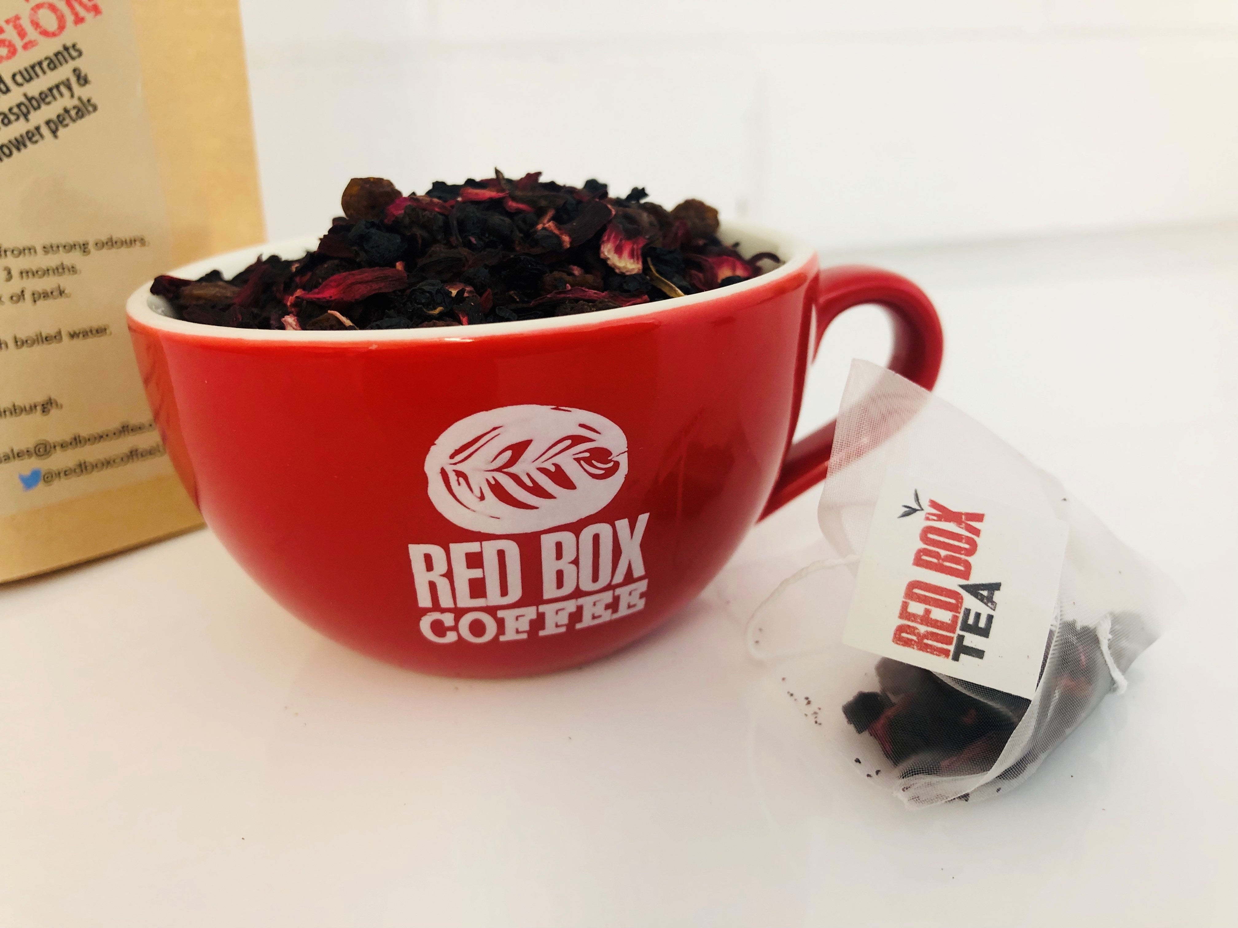 Red Berry Infusion Bio Tea Bags – Red Box Coffee